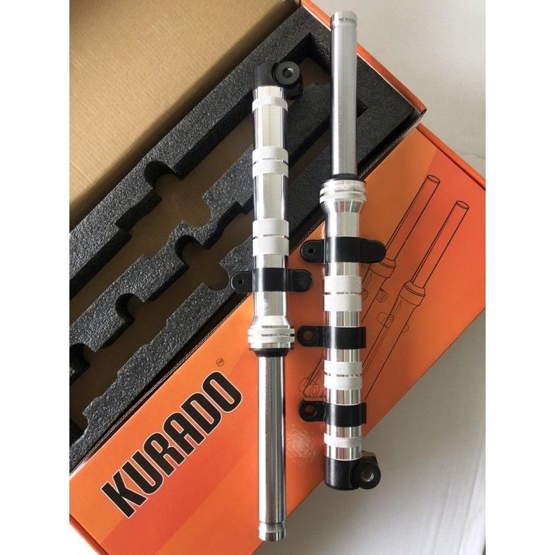 FRONT FORK CNC LAY FORK KURADO CNC FRONT FORK Y15ZR Y16ZR/WAVE100 EX5/LC135 4S 5S/RS150/EGO ...