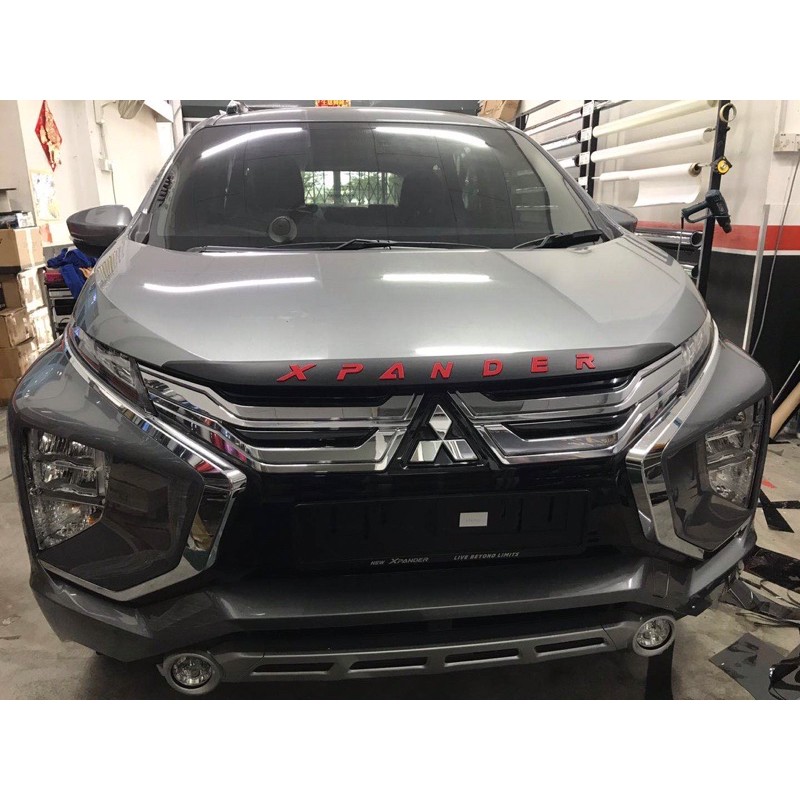 Mitsubishi Xpander Hood Strip Bonet Hood Moulding Hood Visor Hood Guard ...