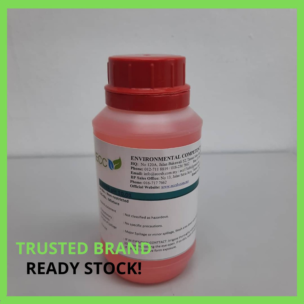 Coloured pH Buffer Solution 250 mL (pH4.01 / pH7.01 / pH10.01) | Shopee Malaysia