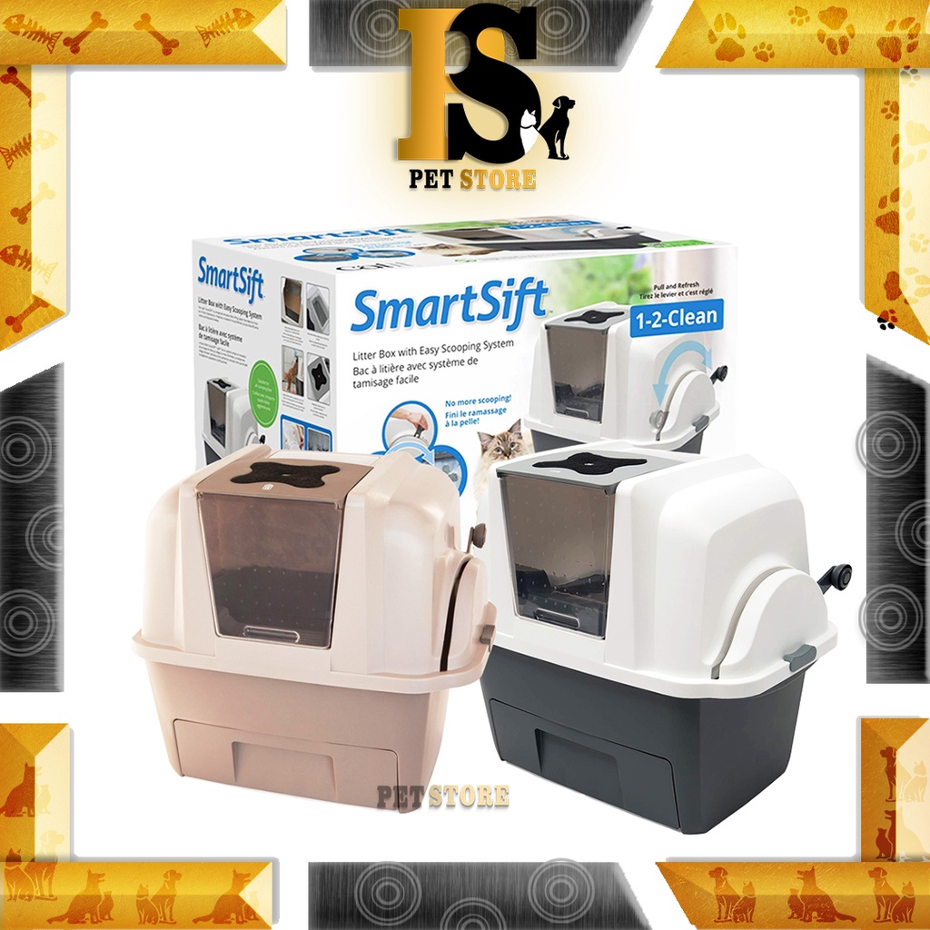 Catit SmartSift Sifting Cat Pan Toilet / Tandas Kucing | Shopee Malaysia