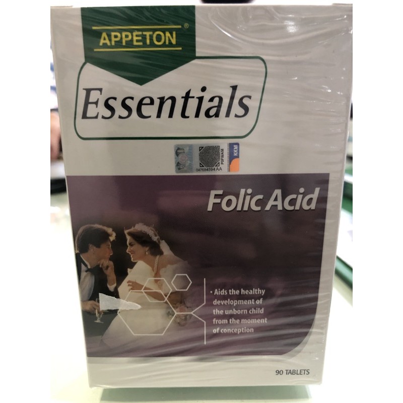 Appeton Essentials folic acid (90’s) | Shopee Malaysia