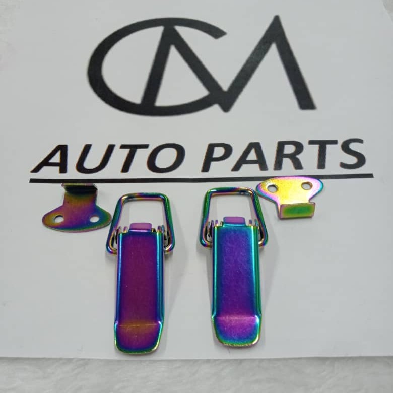 Universal Car Bonnet Bumper Clip -Saiz Small ( Rainbow colour) | Shopee ...