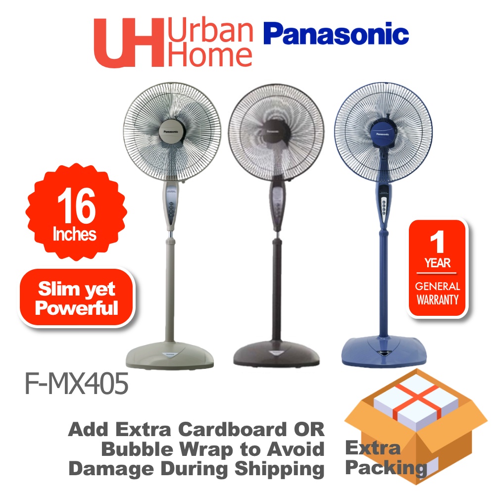 Panasonic/Midea Stand Fan Slim Powerful (16") F-MX405-CA/BN/BC , MF ...