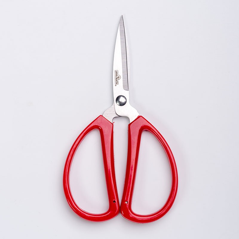 JAYA MATA Stainless Steel Red Handle Scissor (7") JM316 | Shopee Malaysia