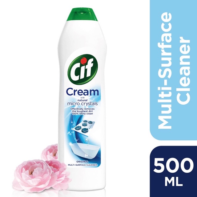Cif Cream with natural micro crystals (ORIGINAL) 500ml | Shopee Malaysia
