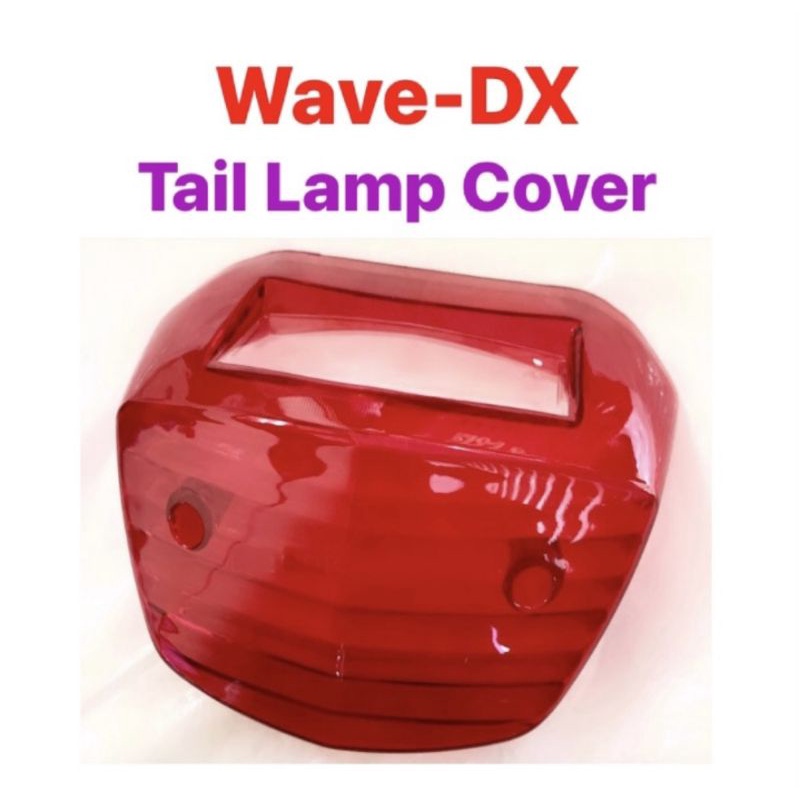 HONDA WAVE-DX TAIL LENS WAVE110-DX WAVE 110 DX DX110 TAIL LAMP COVER ...