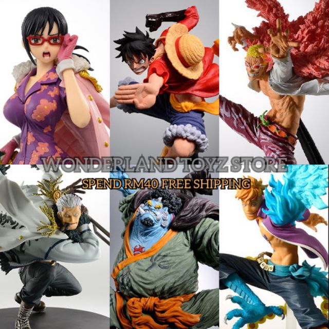 One Piece Battleground 6 Luffy Doframingo Smoke Senping Marco Action ...