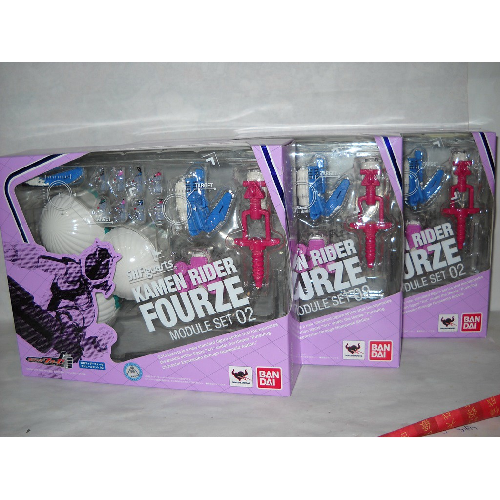 100% ORIGINAL BANDAI SHF Figuarts Kamen Rider Fourze Module Set 02 ...
