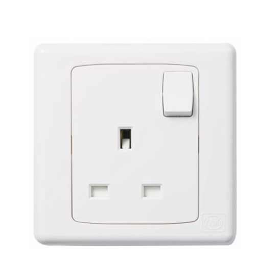 MK Ecore SR 1/2 Gang 13A SP Socket Outlet E2757SRWHI - HSE | Shopee ...