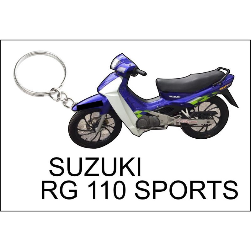 suzuki RG SPORT 110 keychain accessories rg110 (2d) | Shopee Malaysia