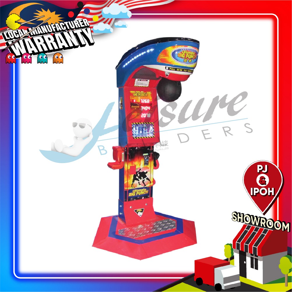 Ultimate Boxing Big Punch Machine Indoor Sports Office Cafe Pub ...