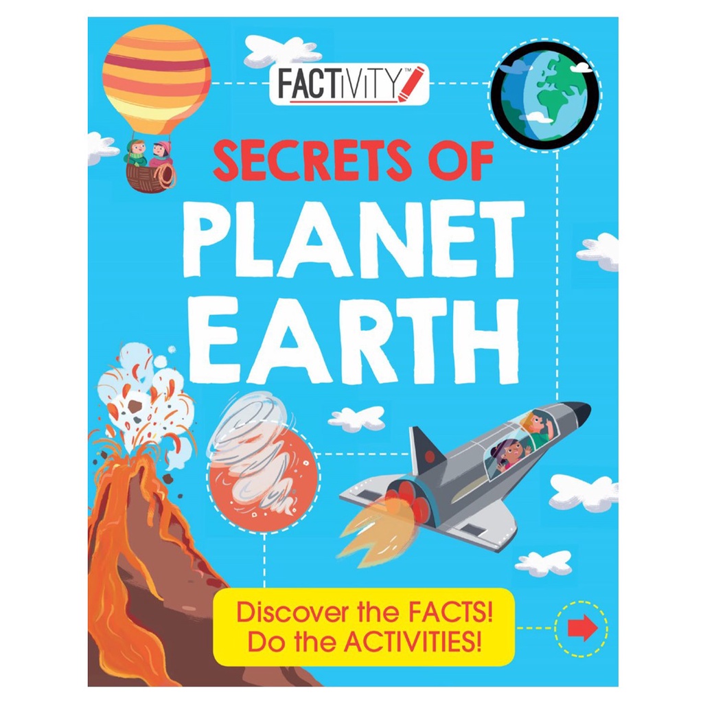 Factivity Learn About Planet Earth Volcano Earthquake Facts & Activity ...