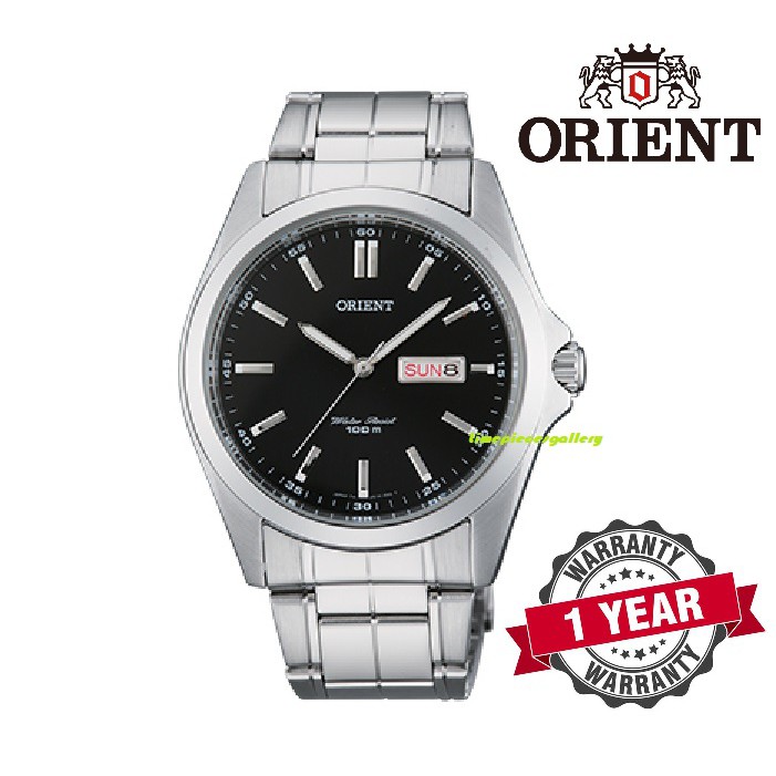 ORIENT MAN CLASSIC QUARTZ STAINLESS STEEL WATCH UG1H001B | Shopee Malaysia