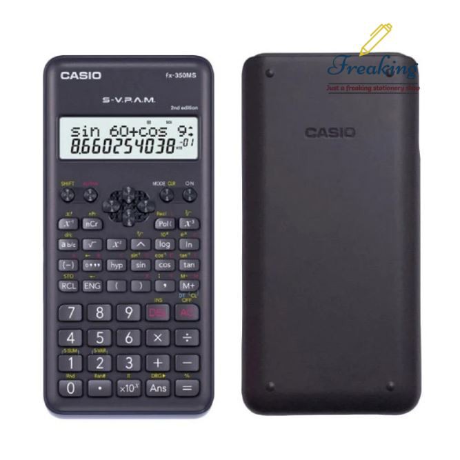 CASIO FX-350MS SCIENTIFIC CALCULATOR | Shopee Malaysia