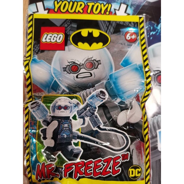 [BOB] Original LEGO 212007 Mr Freeze Minifigure With Magazine DC Comic ...
