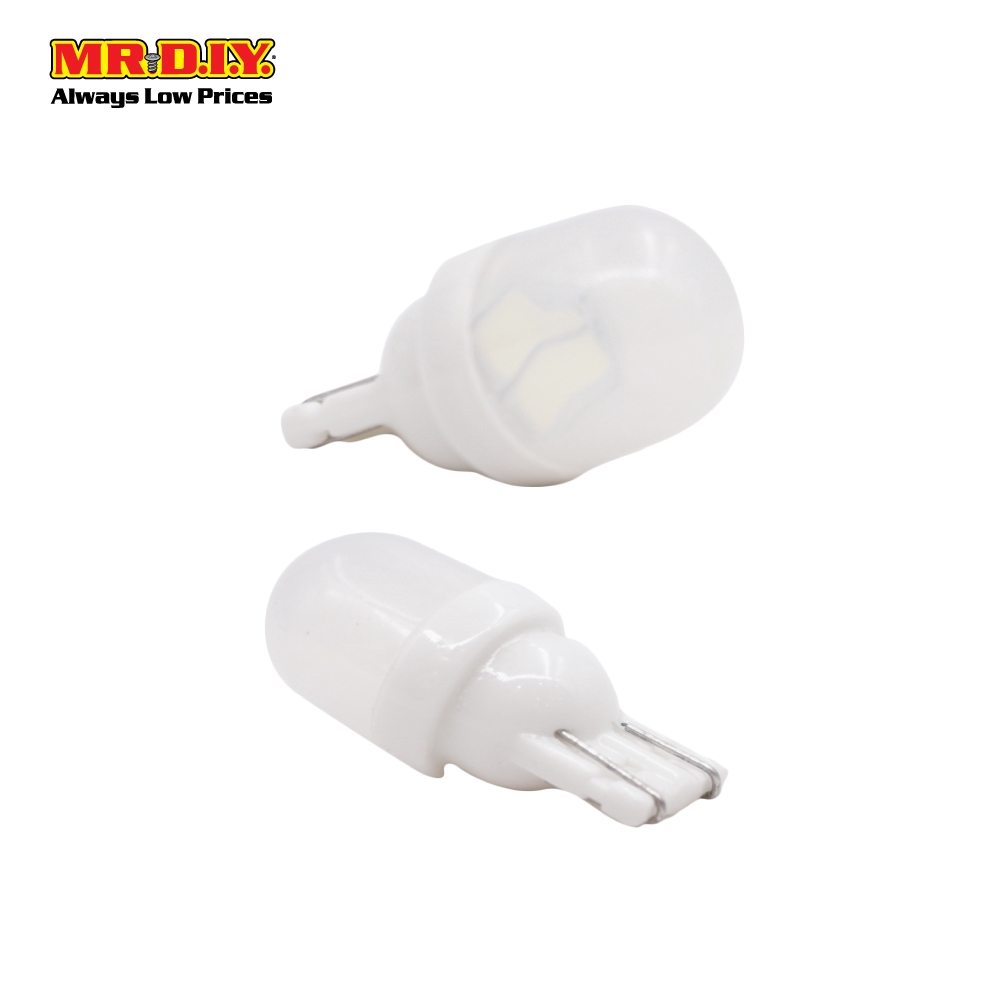 CARSUN Ceramic T10 White Light Car LED Bulb 12V (2pcs) | Shopee Malaysia