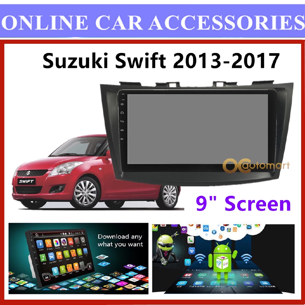 Suzuki Swift 2012-2017 Big Screen 9 | Shopee Malaysia