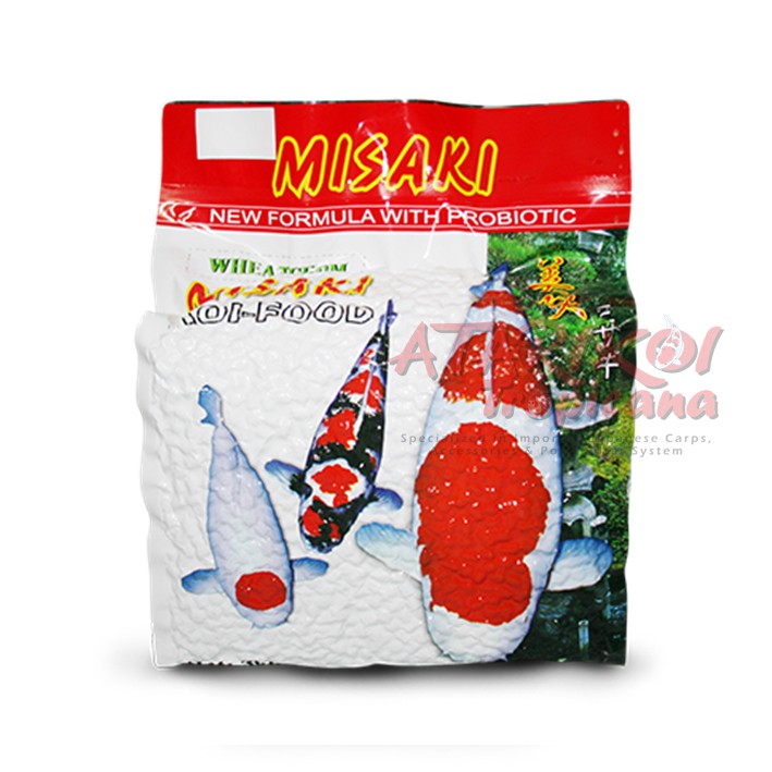 Misaki - Sakura Fish Food - Colour 3KG & 5KG (Floating) | Shopee Malaysia