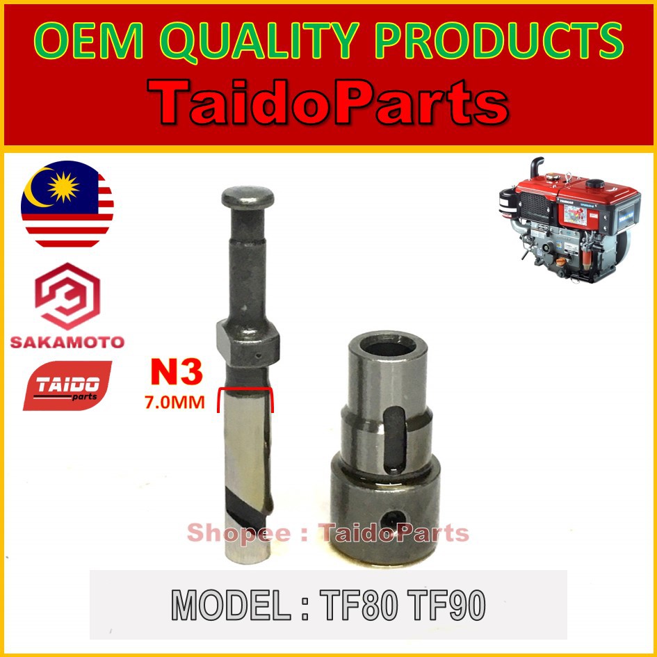 Yanmar TF60 TF70 TF80 TF90 TF120 TF160 Engine Plunger fuel pump ...