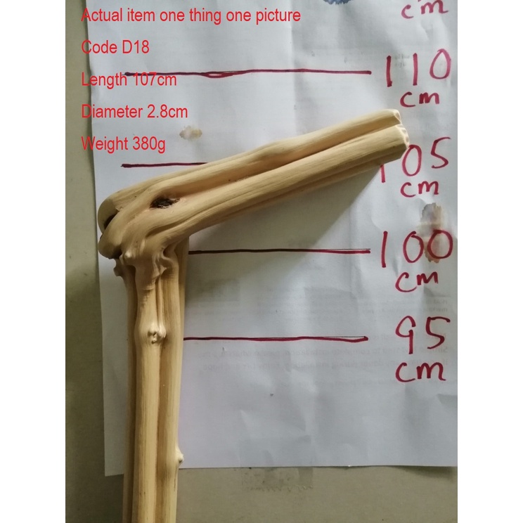 Solid Wood Hiking crutches, Old people Wooden Walking Sticks, Old Man ...