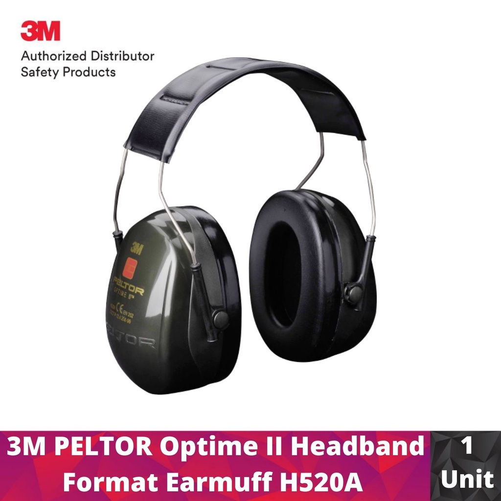 3M PELTOR Optime II Headband Format Earmuff H520A | Shopee Malaysia