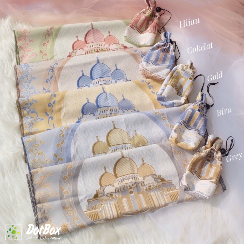 Abu Dhabi Motif Travel Prayer Mat / Children's Prayer Mat / Small ...