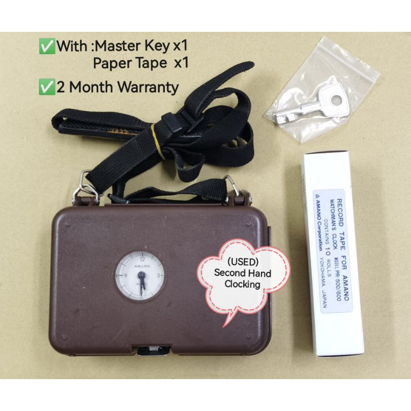 Amano PR600 Watchman Clock / AMANO PR600 Clocking Machine | Shopee Malaysia Amano PR600 Watchman Clock / AMANO PR600 Clocking Machine | Shopee Malaysia