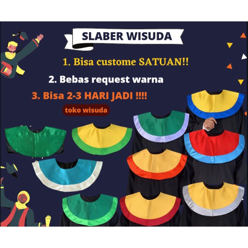 Custom Graduation Collar / Collar | Shopee Malaysia