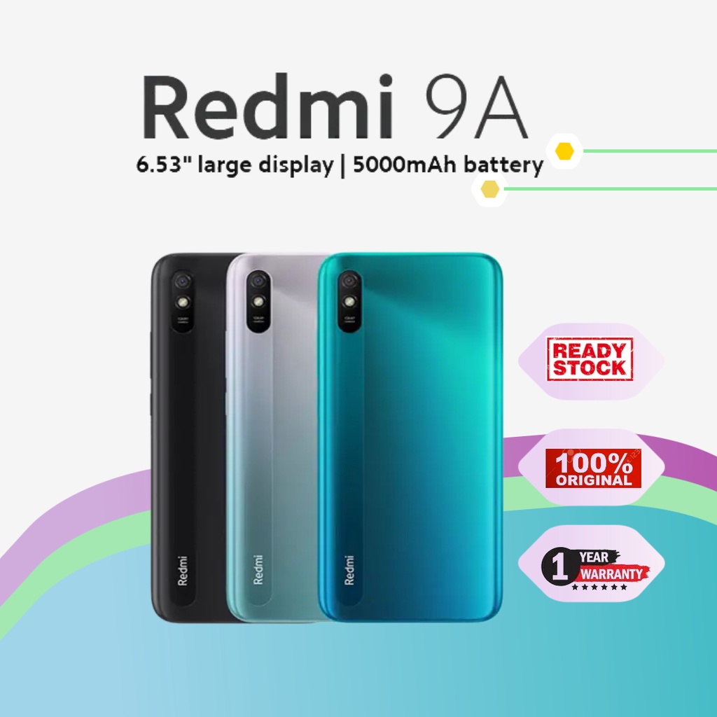 REDMI 9A (2GB+32GB) | ORIGINAL MALAYSIA SET | Shopee Malaysia