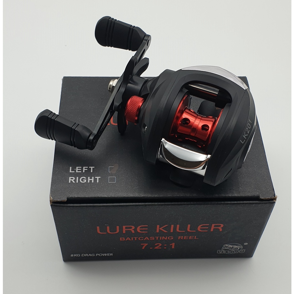 OFFER!! LIZARD LURE KILLER LK201 LOW PROFILE REEL LEFT HANDLE # FISHING ...