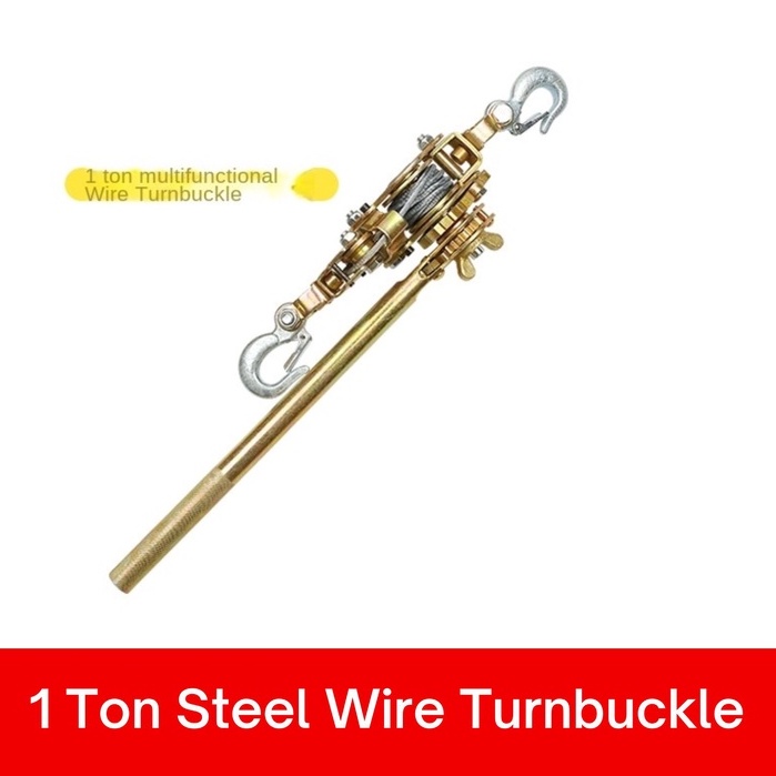 Multifunctional Ratchet Cable Puller and Wire Grip ( 0.5T, 1T, 2T, 3T ...