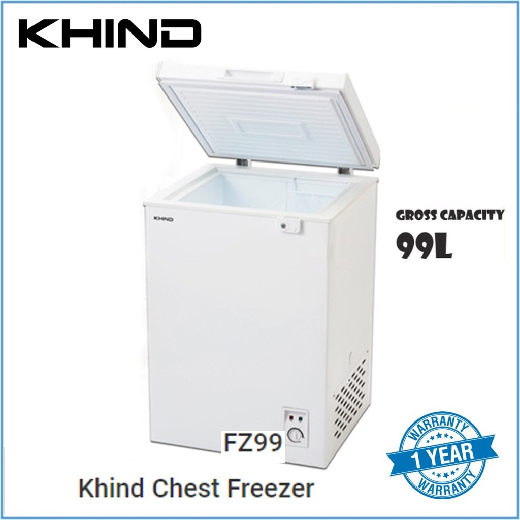 Khind FZ99 Chest Freezer 99LITER / FZ142 142LITER Chest Freezer (NEW ...