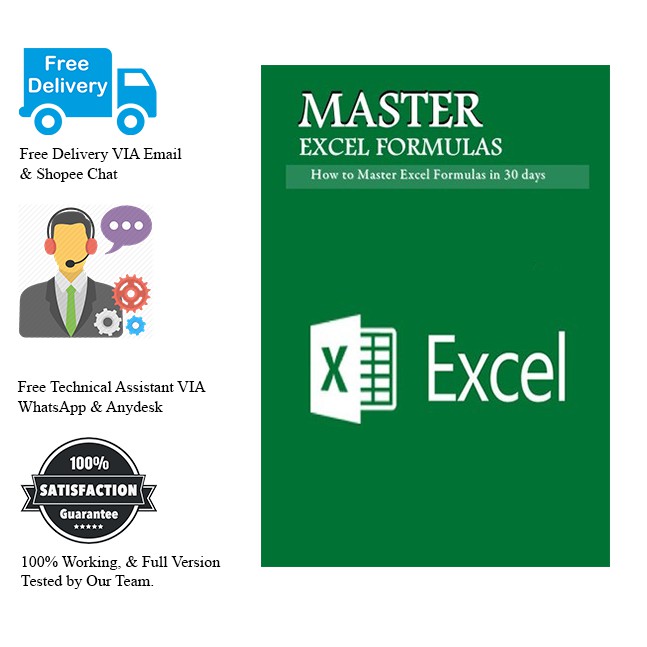 Master the Top 100 Excel Formulas Tutorial | Shopee Malaysia