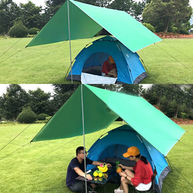 JDEX [300x300cm] Flysheet Waterproof Bumbung Khemah Camping Sun Shade ...