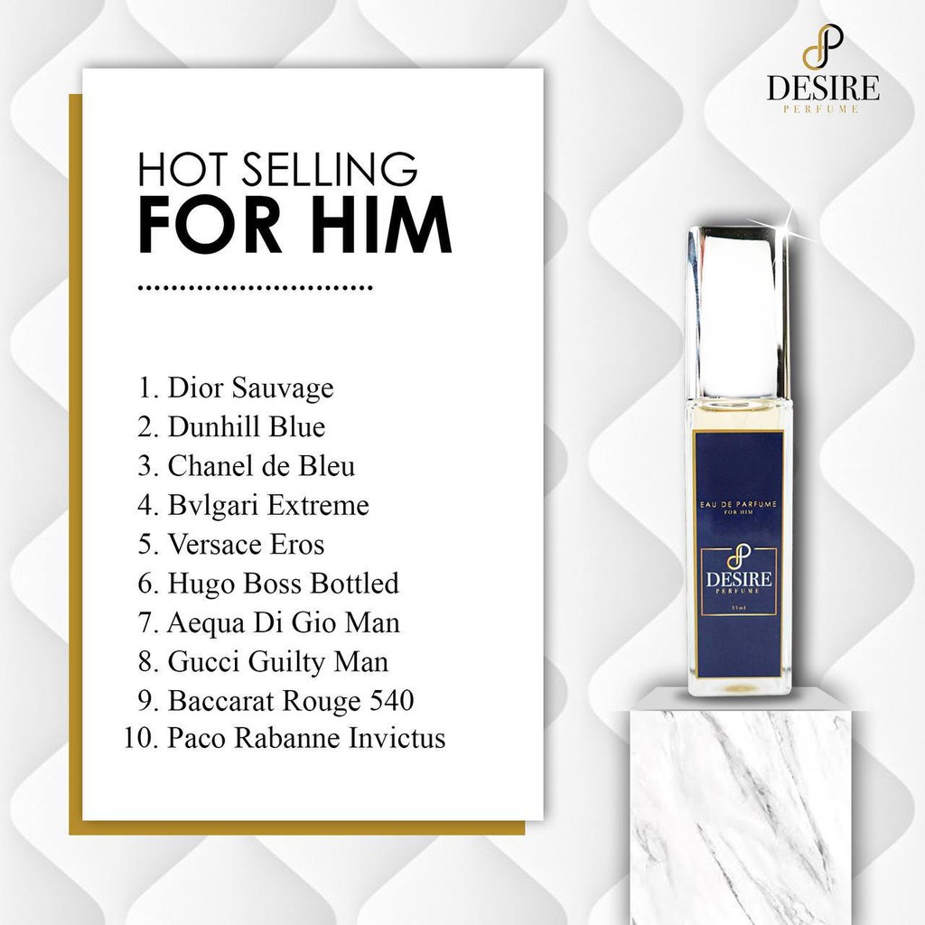 Desire Perfume FOR HIM HOT SELLING 🔥 | Shopee Malaysia