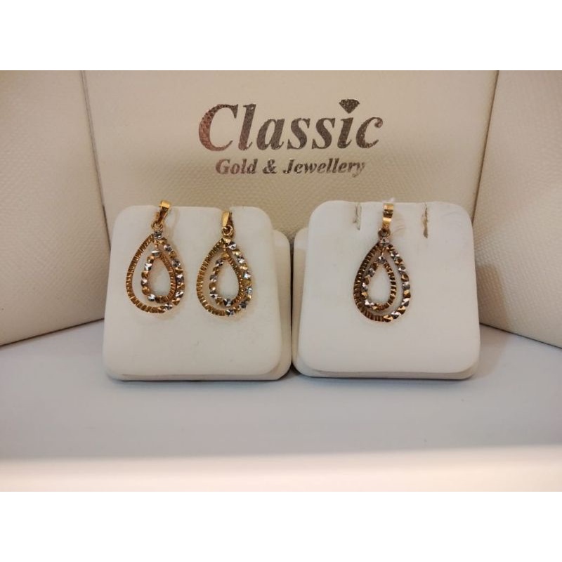 Original Emas 375/9K Pendant | Shopee Malaysia