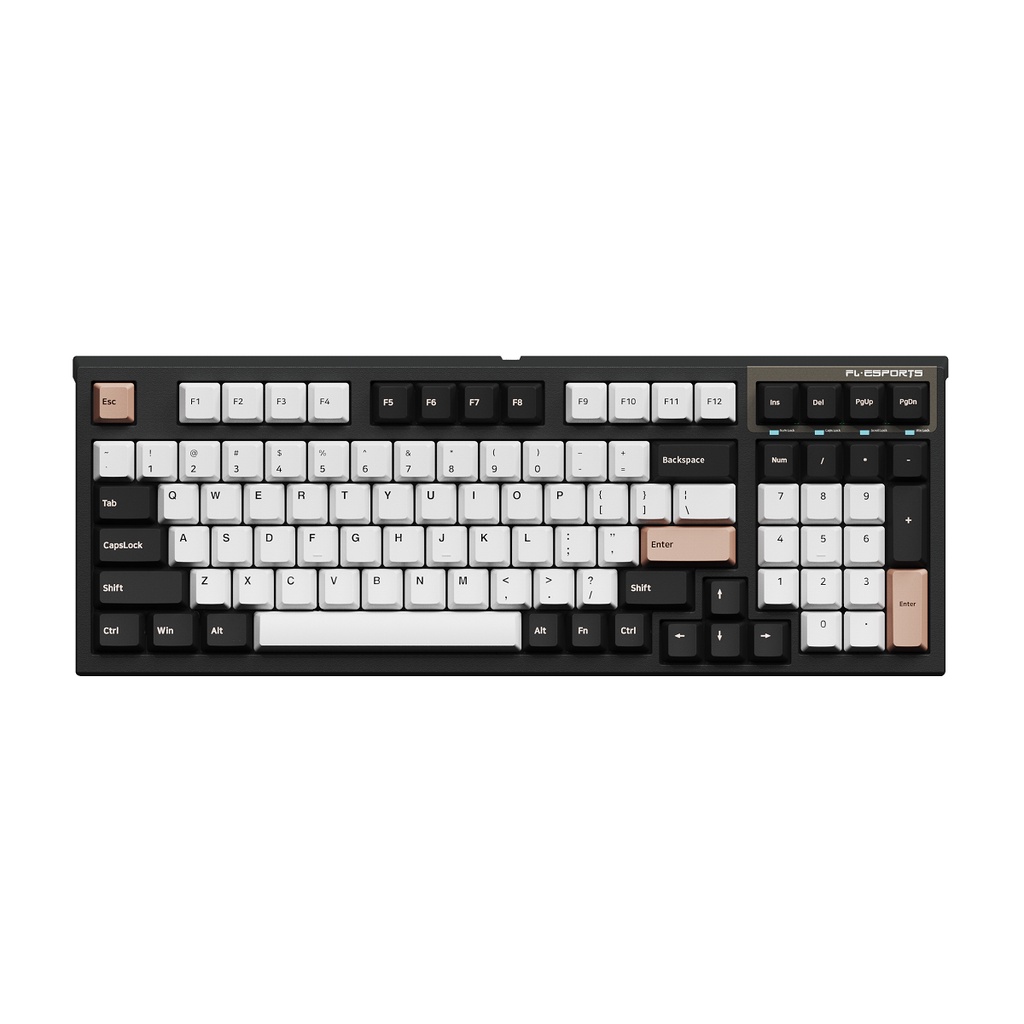 Fl-esports FL980CP White Ovilian mechanical keyboard | Shopee Malaysia