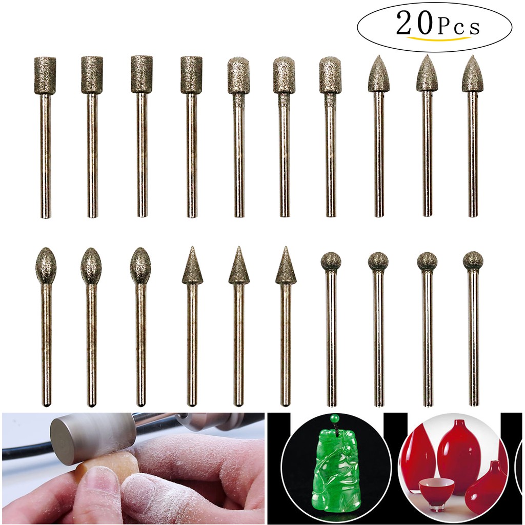 Emery grinding head grinding needle grinding gem carving handle ...