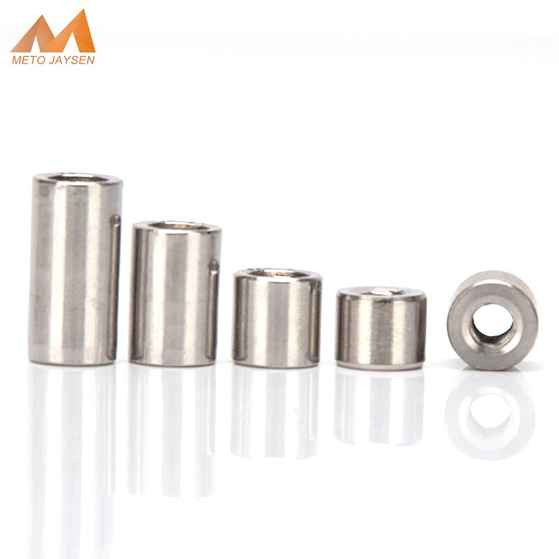 [Ready Stock COD] 304 Stainless Steel Round Coupling Nuts M3-M10 Extend ...