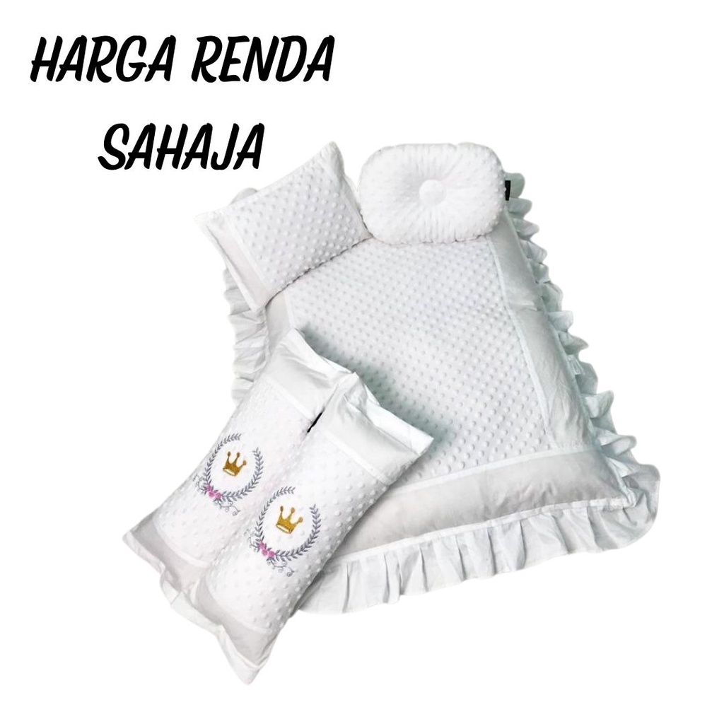 Renda / Ropol Kain Cotton Keliling Tilam Atau Bantal Tilam | Shopee ...