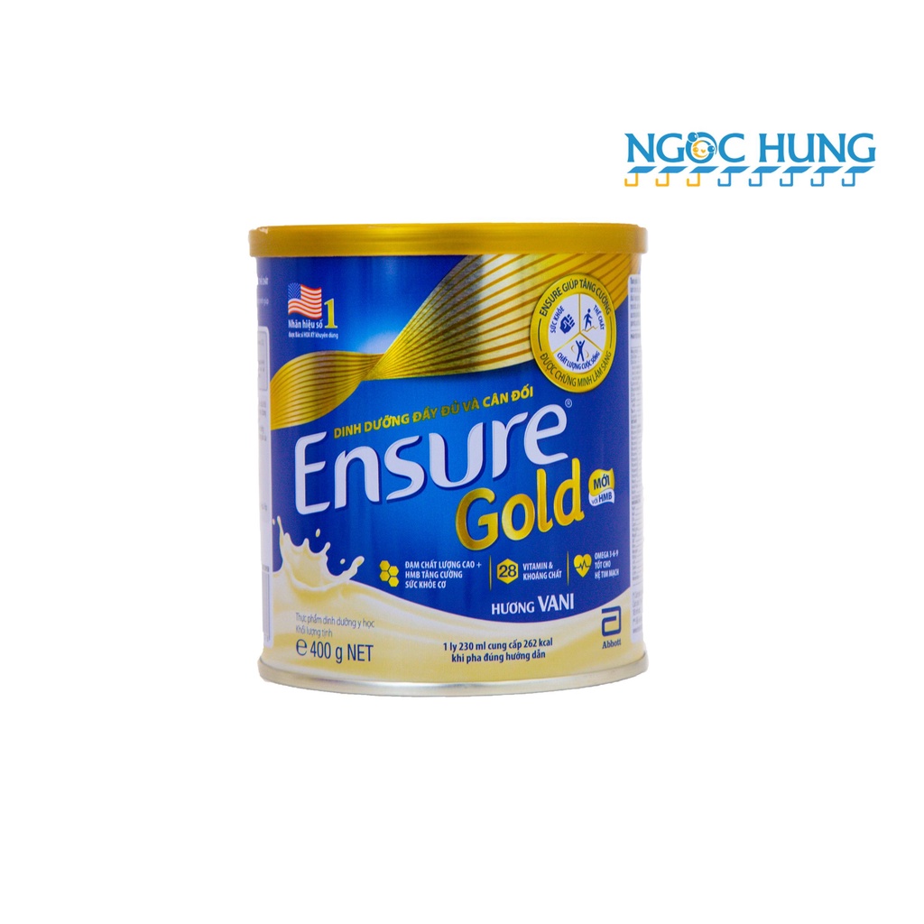 Abbott Ensure Gold Powdered Milk Vanilla Flavor 400g | Shopee Malaysia