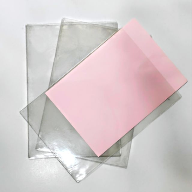F4 PVC U / L Shape Folder 6 Pc pack clear folder transparent a4 size ...