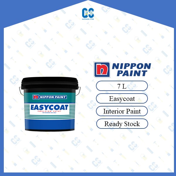 Nippon Paint Easycoat 7L - Interior Emulsion Paint @ A Very Affordable ...