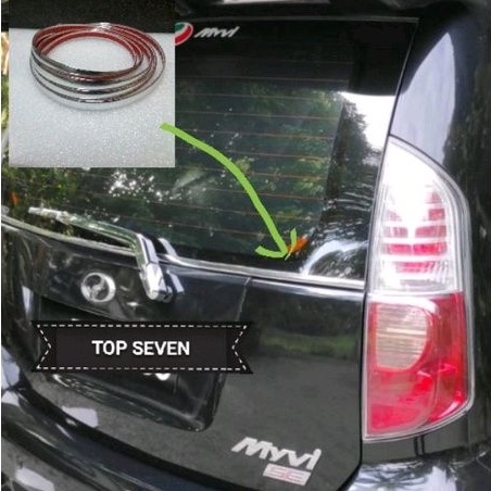 🔥Ready Stock🔥Perodua Myvi 2006-2010 Chrome Lining Rear Boot Bonet ...