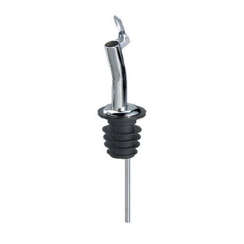 Stainless Steel Speed Pourer With Flip Top (Tapered) | Shopee Malaysia
