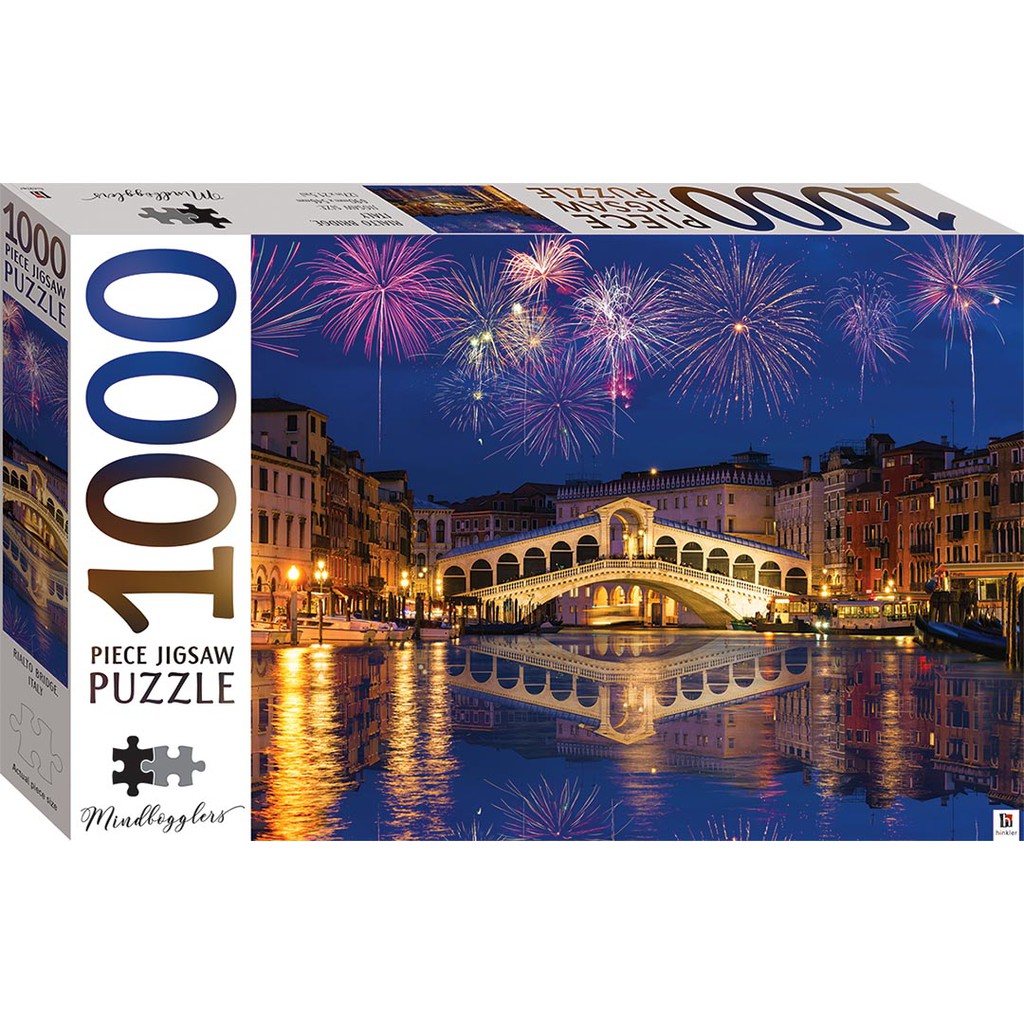1000 Piece Jigsaw Puzzle: Rialto Bridge Venice Italy | Shopee Malaysia