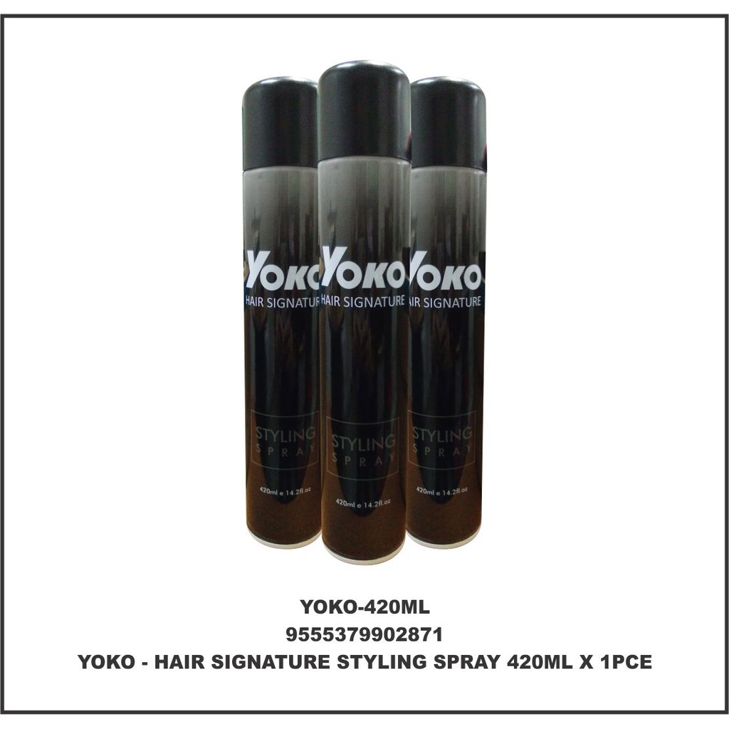 Yoko Style Hair Styling Spray 420 ml | Shopee Malaysia