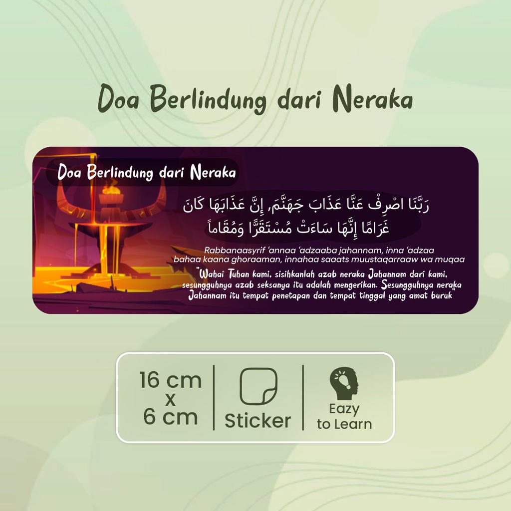 60 Pilihan Doa Harian Sticker Colourful Bookmarks With Free Gift ...