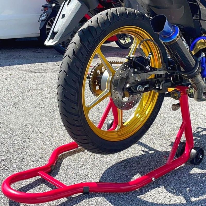 IMPORT PADDOCK STAND 2 IN 1 HEAVY DUTY / PADOCK MOTOR STAND BELAKANG ...