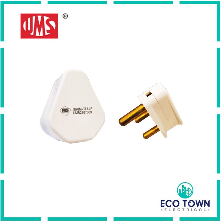 UMS 15A Plug Top / Kepala Plug Sirim Approved | Shopee Malaysia